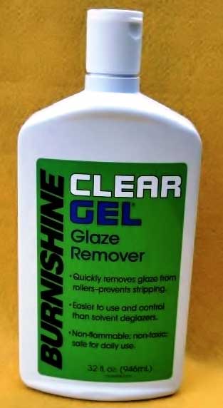 Clear Gel Glaze Remover, 32 Ounce Bottle – Printing Supplies Direct