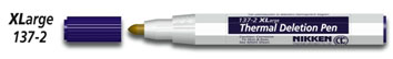 Nikken Thermal Plate Deletion Pen - Extra Large – Printing Supplies Direct