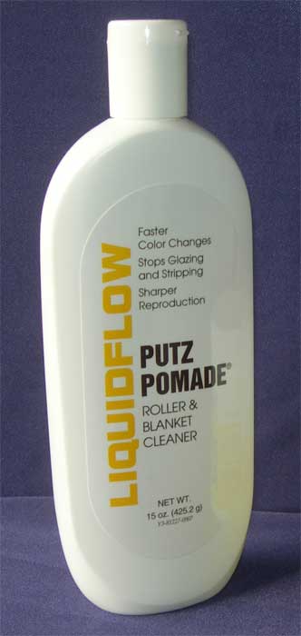 Putz Pomade Roller & Blanket Cleaner Liquid, 15 Oz Bottle – Printing ...
